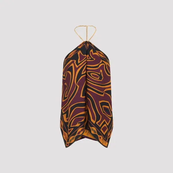 Emilio Pucci Silk Halter Top