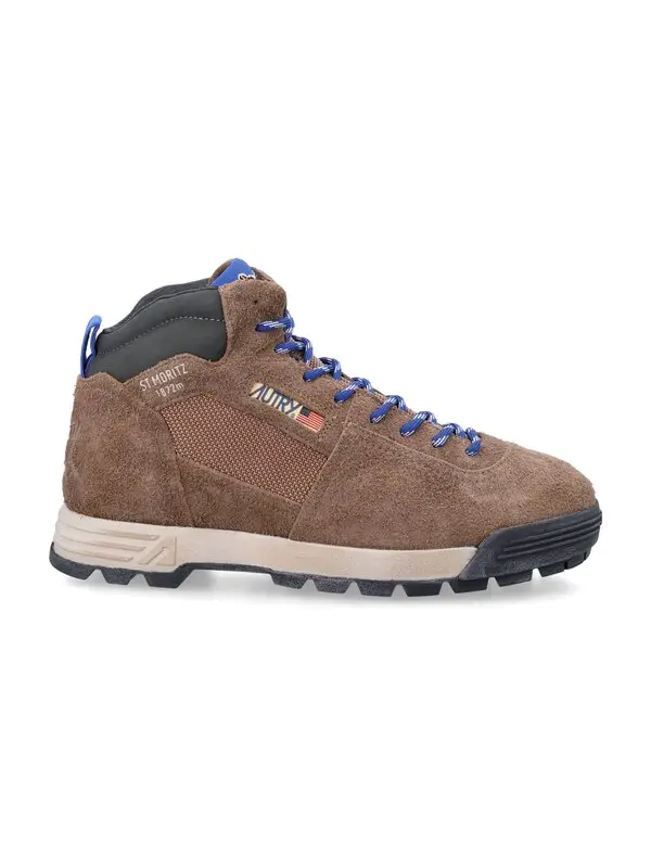AUTRY Mid-top Hiking Sneakers - Palude Peat