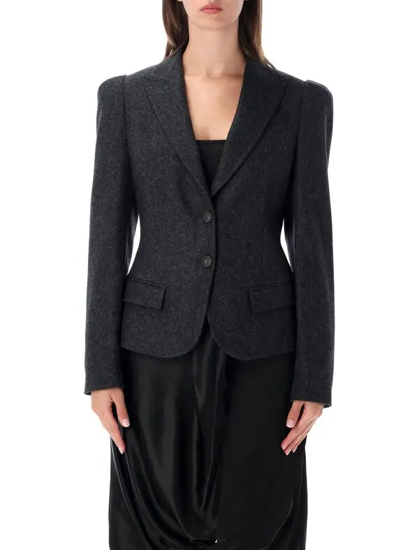 7 For All Mankind Tailored Wool-blend Blazer