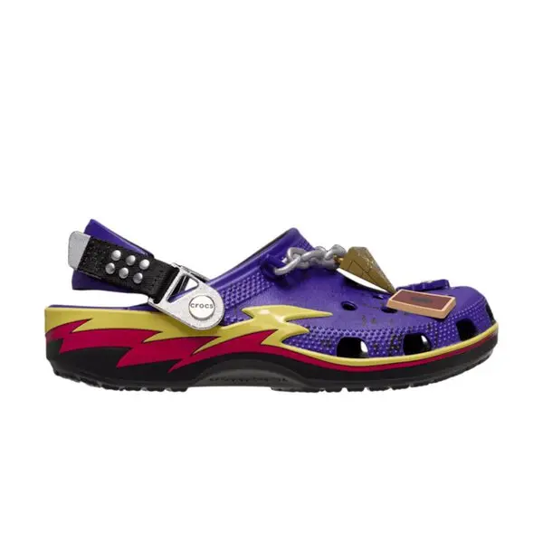 CROCS Classic Clog Yu-gi-oh! Yugi Yami 'purple Multi-color - Black