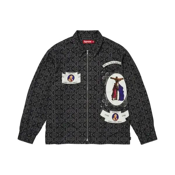 Supreme Devotion Flannel Zip Up Shirt