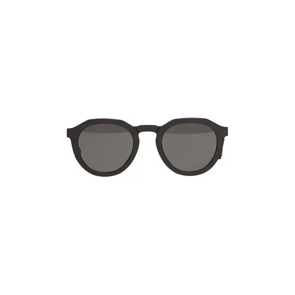 Mykita X Maison Margiela Mmraw007 Sunglasses 'raw /grey Solid - Black
