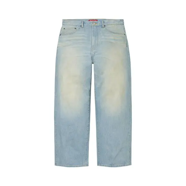 Supreme Baggy Jean 'light Washed Indigo