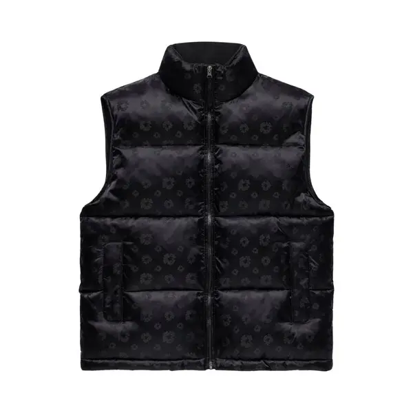 DENIM TEARS Jacquard Monogram Cotton Wreath Vest