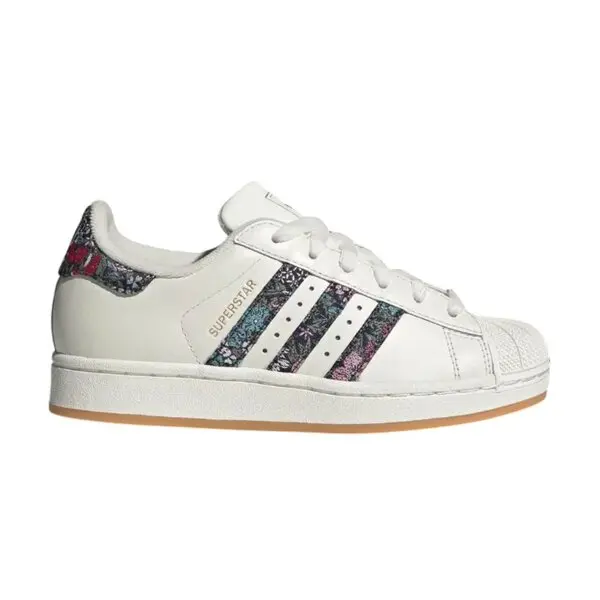 Adidas Superstar Ii X Liberty London Gs 'cream - White