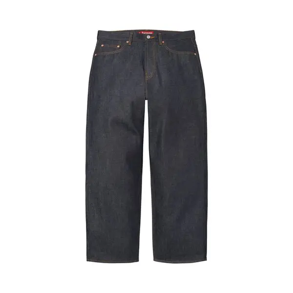 Supreme Baggy Selvedge Jean 'rigid Indigo