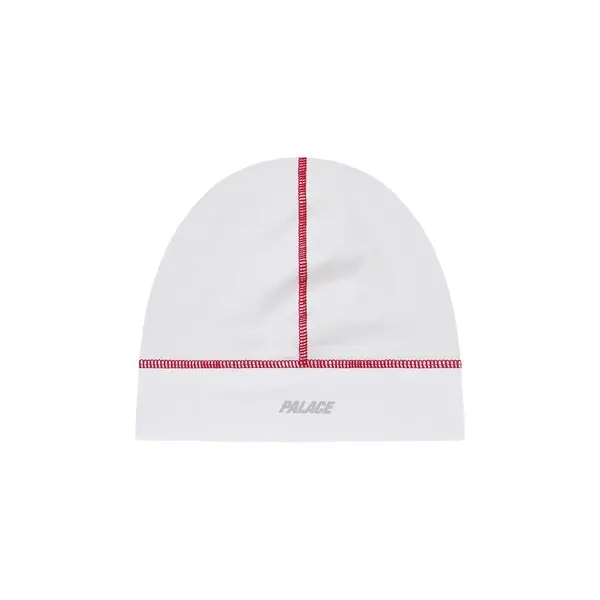 PALACE Run It Nein Cuff Beanie - White