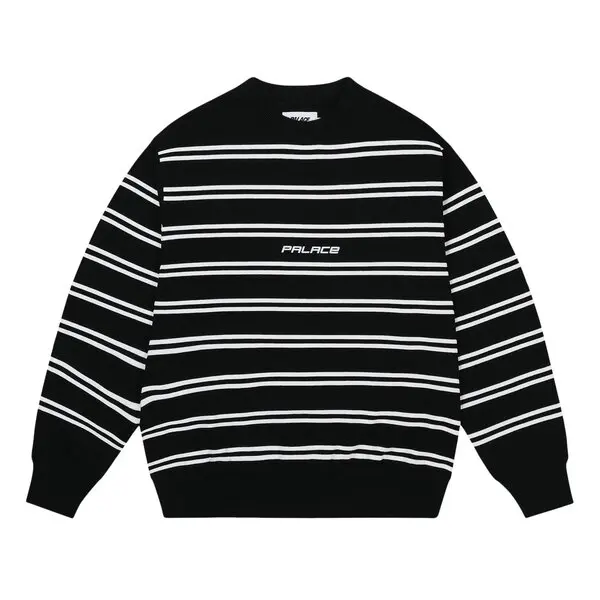 PALACE P-stripe Knit - Black