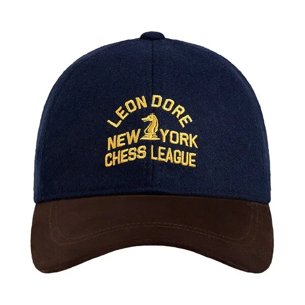 Aimé Leon Dore Triborough Chess Club Wool Hat 'navy Blazer