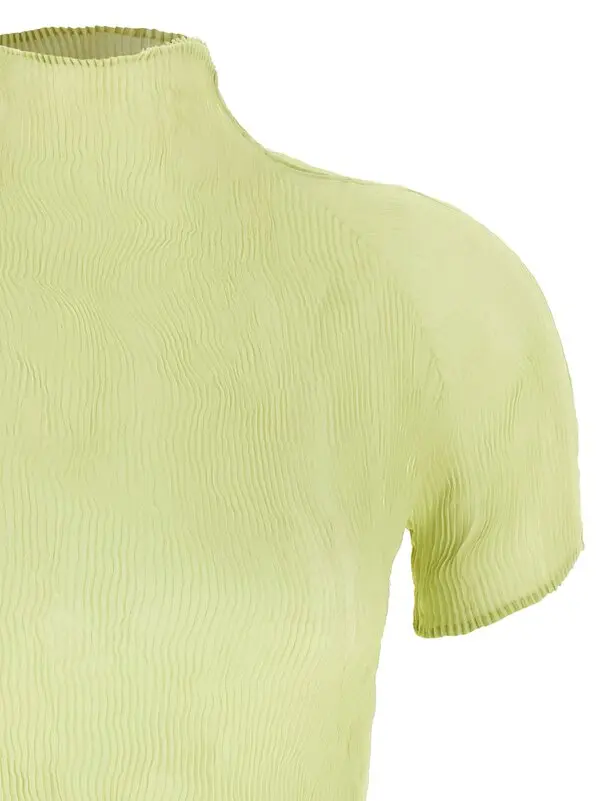 Issey Miyake Chiffon Twist 1' Top