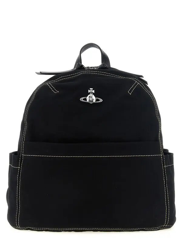 VIVIENNE WESTWOOD George' Medium Backpack - Black