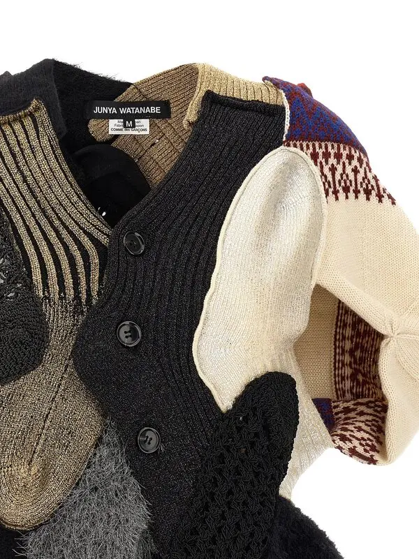 Junya Watanabe Patchwork Cardigan - Multicolor