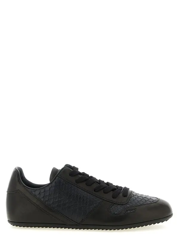 Rick Owens Minimal Sneaks' Sneakers - Black