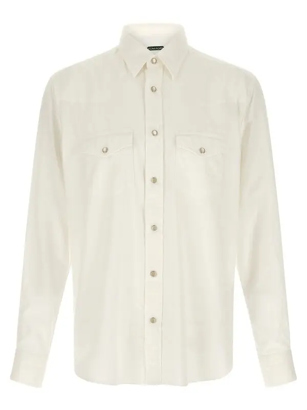 TOM FORD Western' Shirt - White