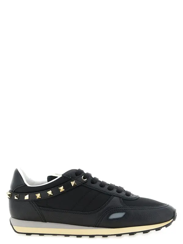 Valentino Garavani Stud Up' Sneakers - Black