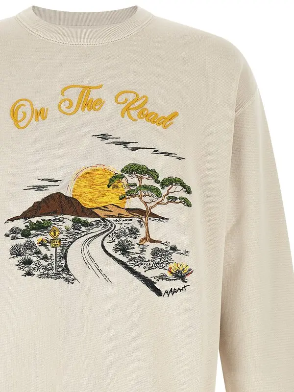 Isabel Marant Étoile Marant 'mikoy-gb' Sweatshirt With Embroidery