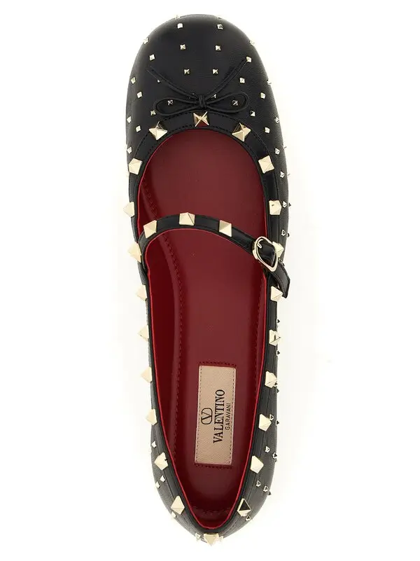 Valentino Garavani Rockstud' Ballet Flats