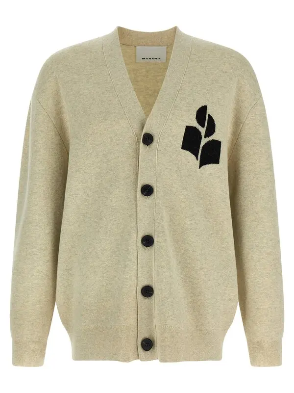 Isabel Marant Étoile Marant 'curtis' Cardigan - Gray