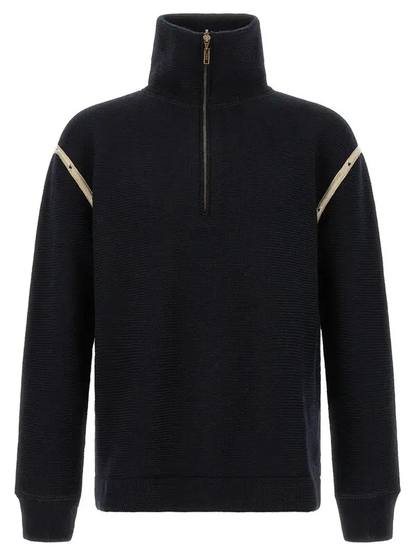 MAISON MARGIELA Denim Patch Sweater