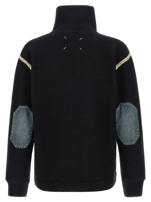 MAISON MARGIELA Denim Patch Sweater