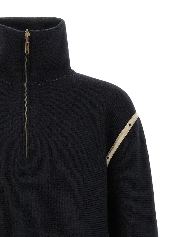 MAISON MARGIELA Denim Patch Sweater