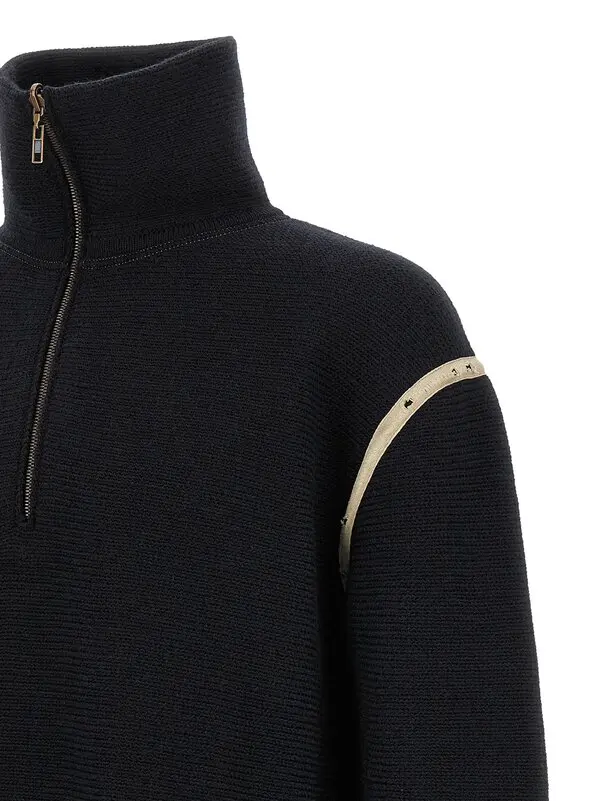 MAISON MARGIELA Denim Patch Sweater