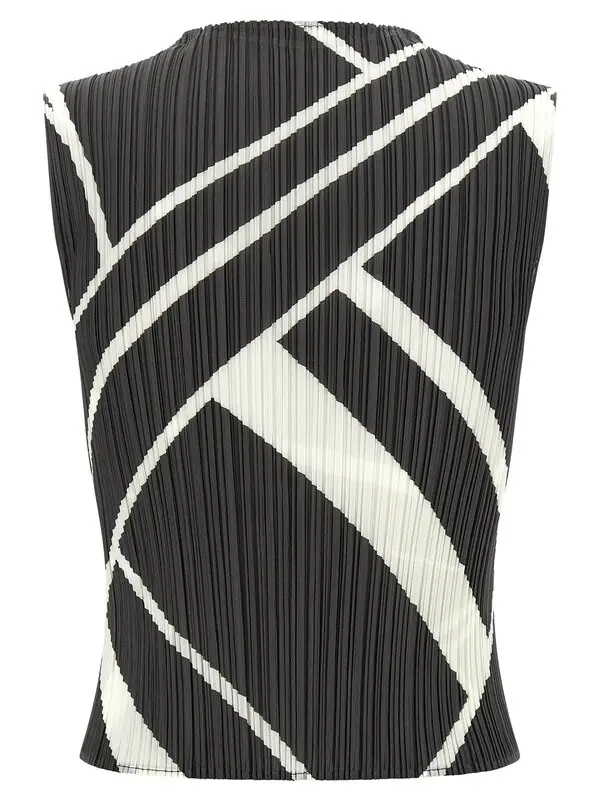 Issey Miyake Fold Line' Blouse