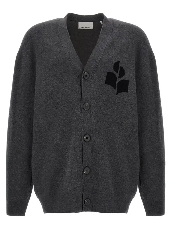 Isabel Marant Étoile Marant 'curtis' Cardigan - Gray