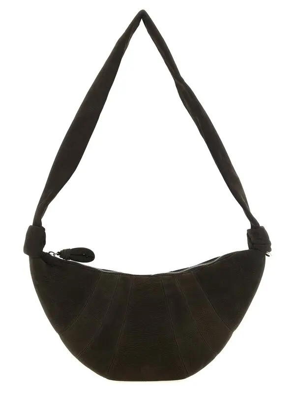 LEMAIRE Croissant Medium' Crossbody Bag - Brown