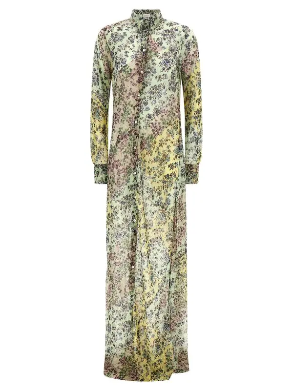 Dries Van Noten Dalima' Dress - Green