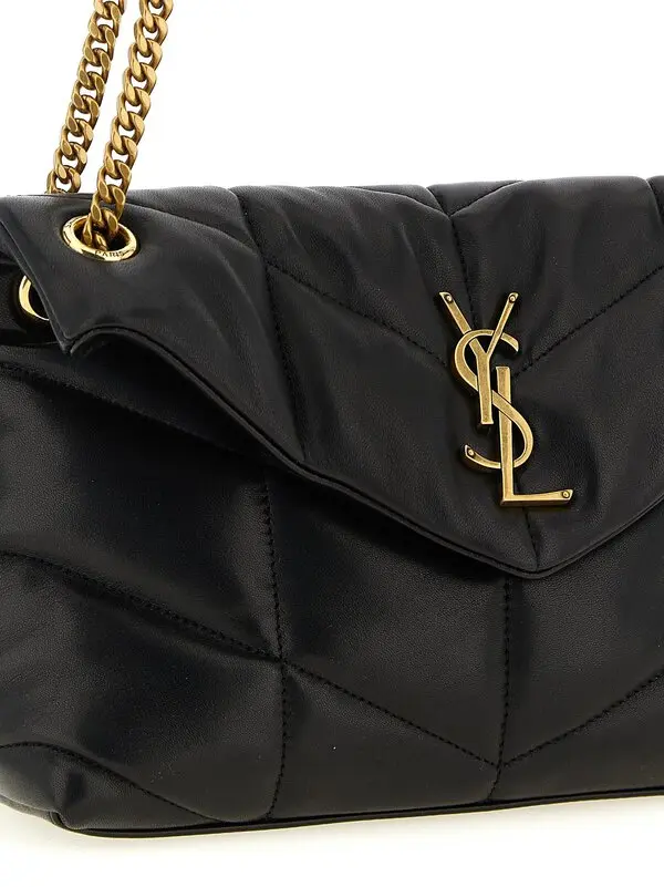 Saint Laurent Puffer' Small Shoulder Bag
