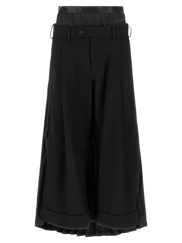 Junya Watanabe Hybrid Pants - Black