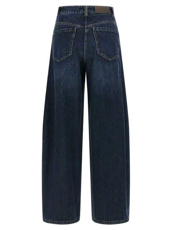 Brunello Cucinelli Wide Barrel Full Lenght' Jeans