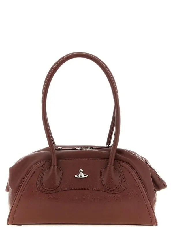 VIVIENNE WESTWOOD Shirley Small' Shoulder Bag - Brown