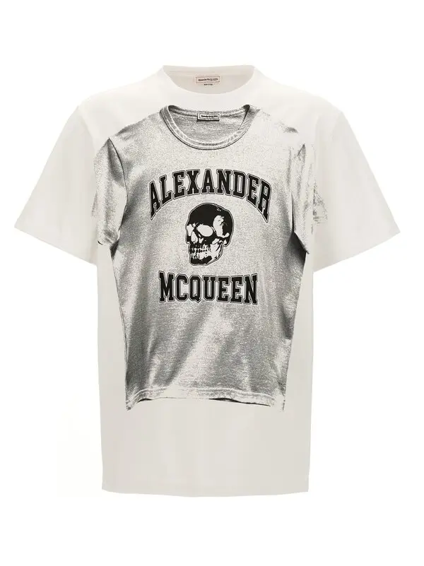 Alexander McQueen Logo Print T-shirt - Multicolor