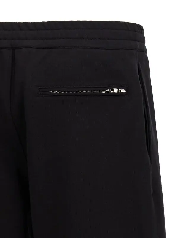 Alexander McQueen Graffiti' Bermuda Shorts - Black