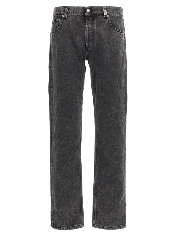 Alexander McQueen Metal Plate Jeans