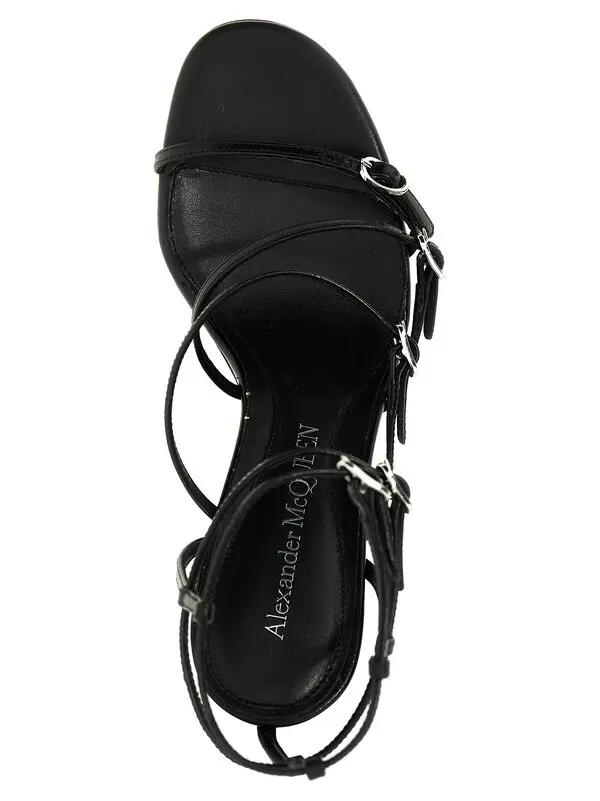 Alexander McQueen Strap Leather Sandals
