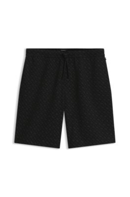 BOSS Cotton-blend Pajama Pants With Graphic Print