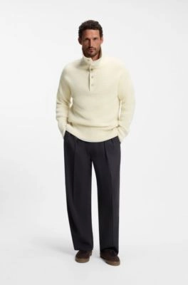 BOSS By Beckham Sweater In Virgin Wool And Alpaca