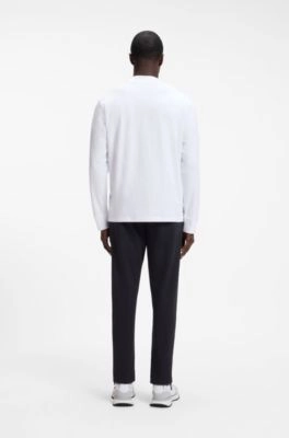 BOSS Stretch-cotton T-shirt - White