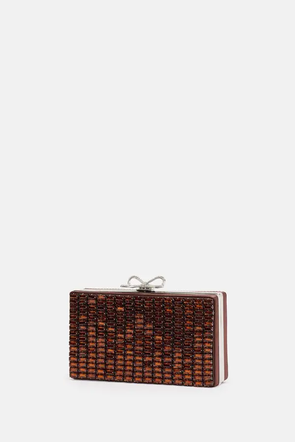 SELF-PORTRAIT Chainmail Clutch Bag