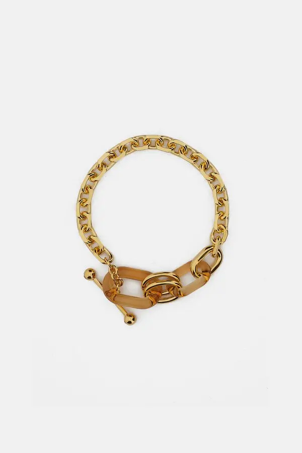 Rabanne Gold-tone Collier - Multicolor