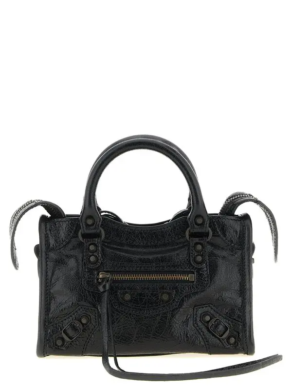 Balenciaga Le City Nano' Handbag - Black
