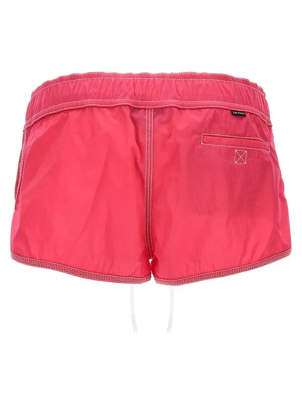 TOM FORD Logo Nylon Shorts