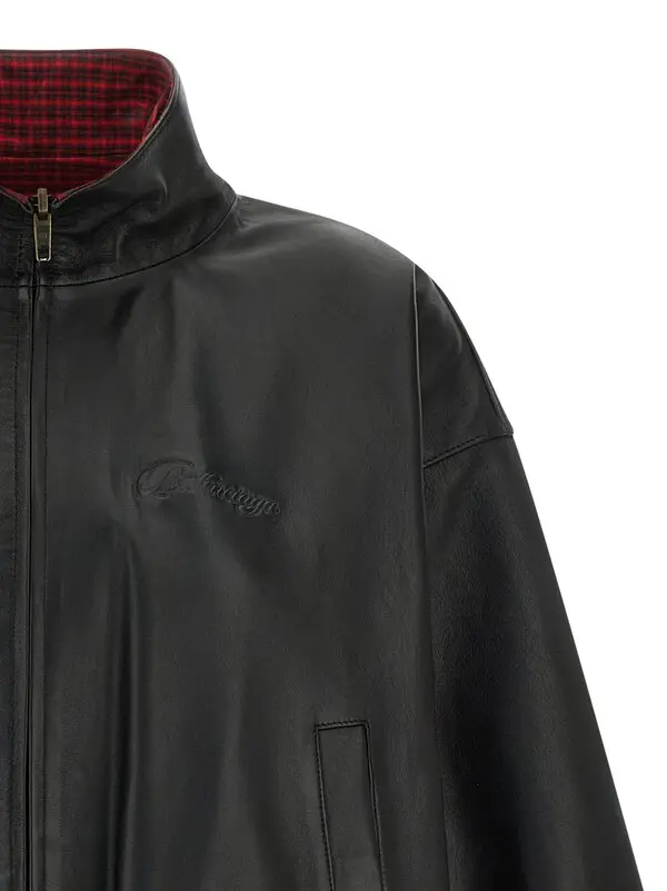 Balenciaga Reversible Leather Jacket