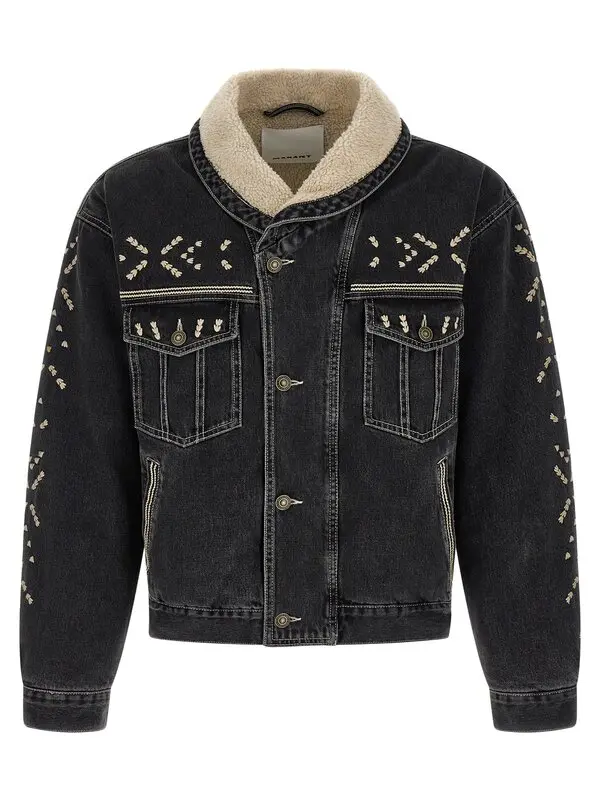 Isabel Marant Étoile Marant 'jackson-gb' Denim Jacket - Black