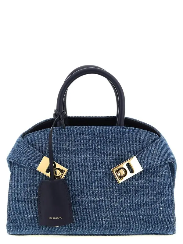 FERRAGAMO Hug Handbag - Blue