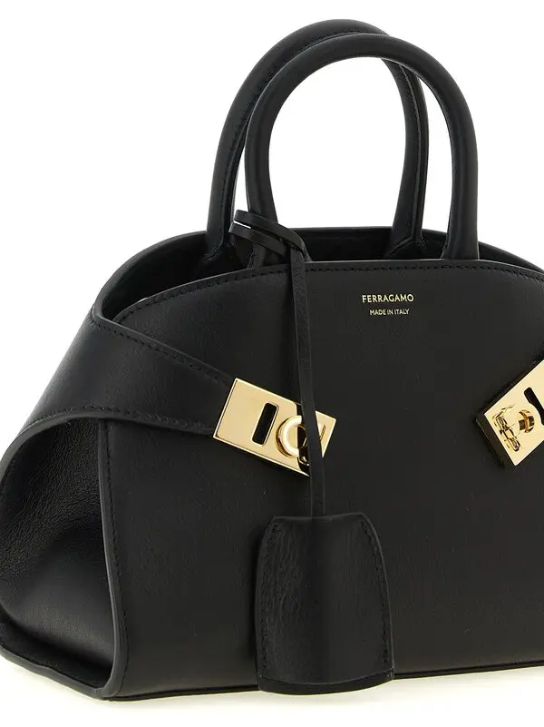 FERRAGAMO Hug Mini' Handbag - Black
