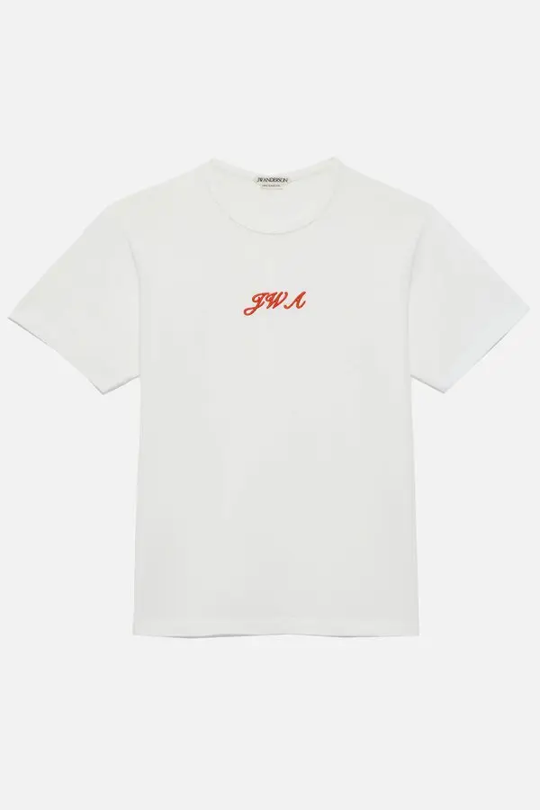 JW Anderson Jwa Script T-shirt - Multicolor